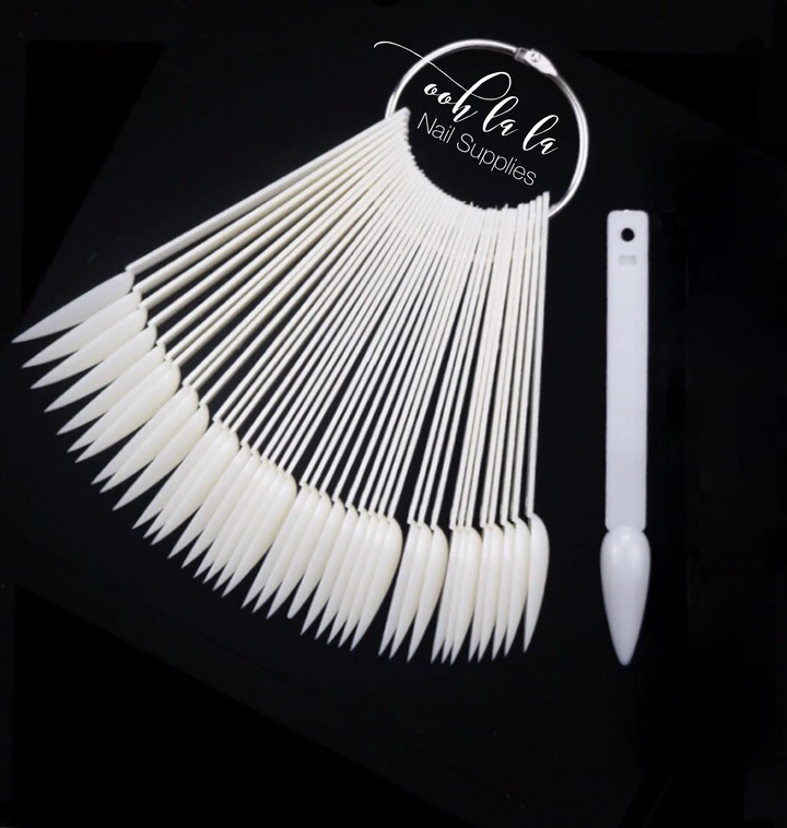 Stiletto Pointy Swatch Sticks – Ooh La La Nails Supply